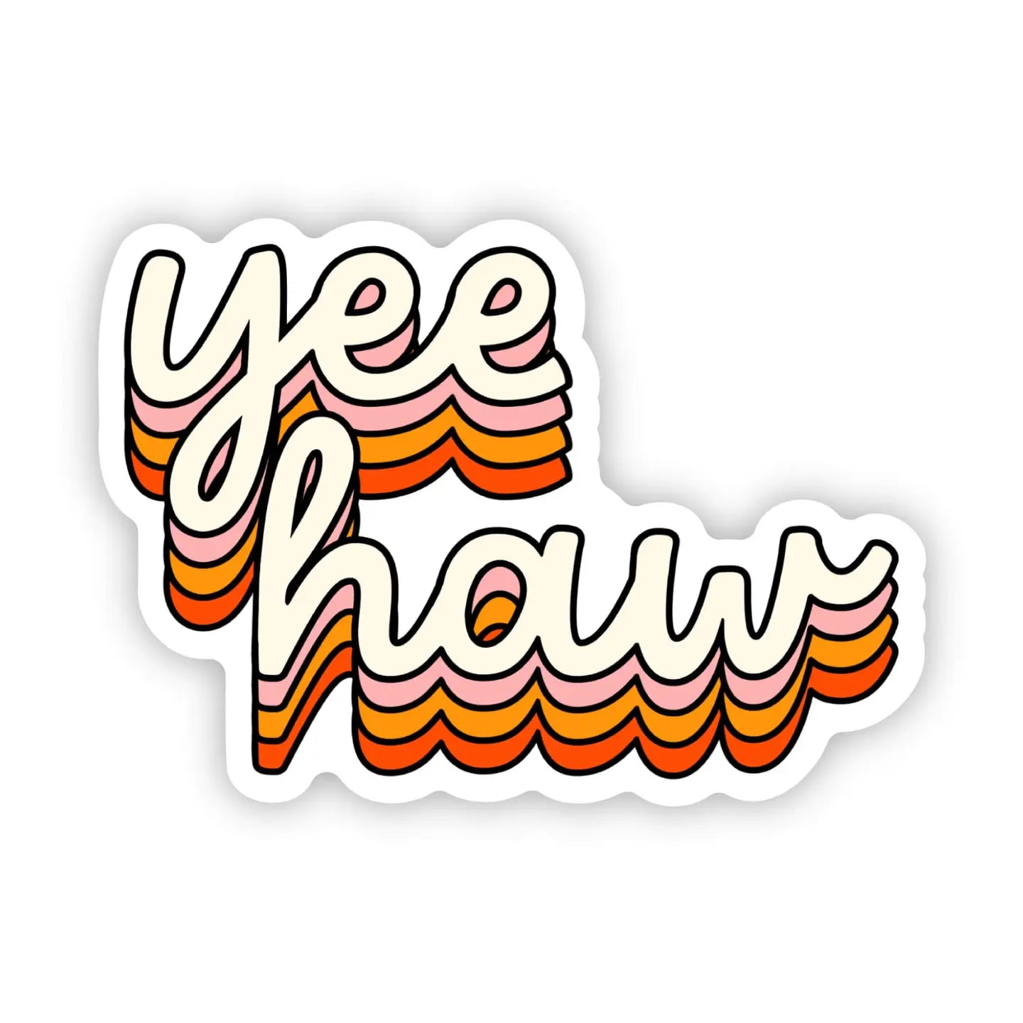 Yee Haw Sticker – Honey Boutique